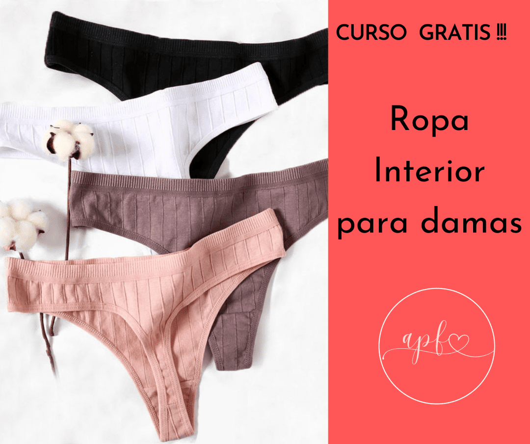 Curso de Ropa Intima 2021 — AprenderloFacil